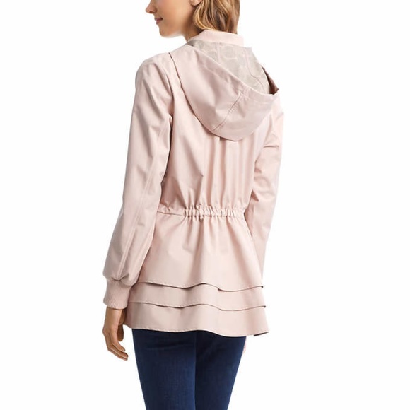 Bernardo | Jackets & Coats | Bernardo Ladies Ruffle Hem Jacket Light ...